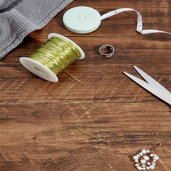 196.85 Feet 20 Gauge 0.8mm Anodized Aluminum Wire Round Bendable Metal ...