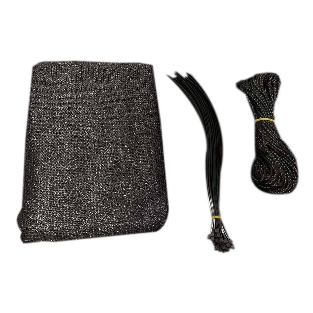 196.85x35.43inch Privacy Shield for Sun for Balcony Privacy Mesh Opaque ...