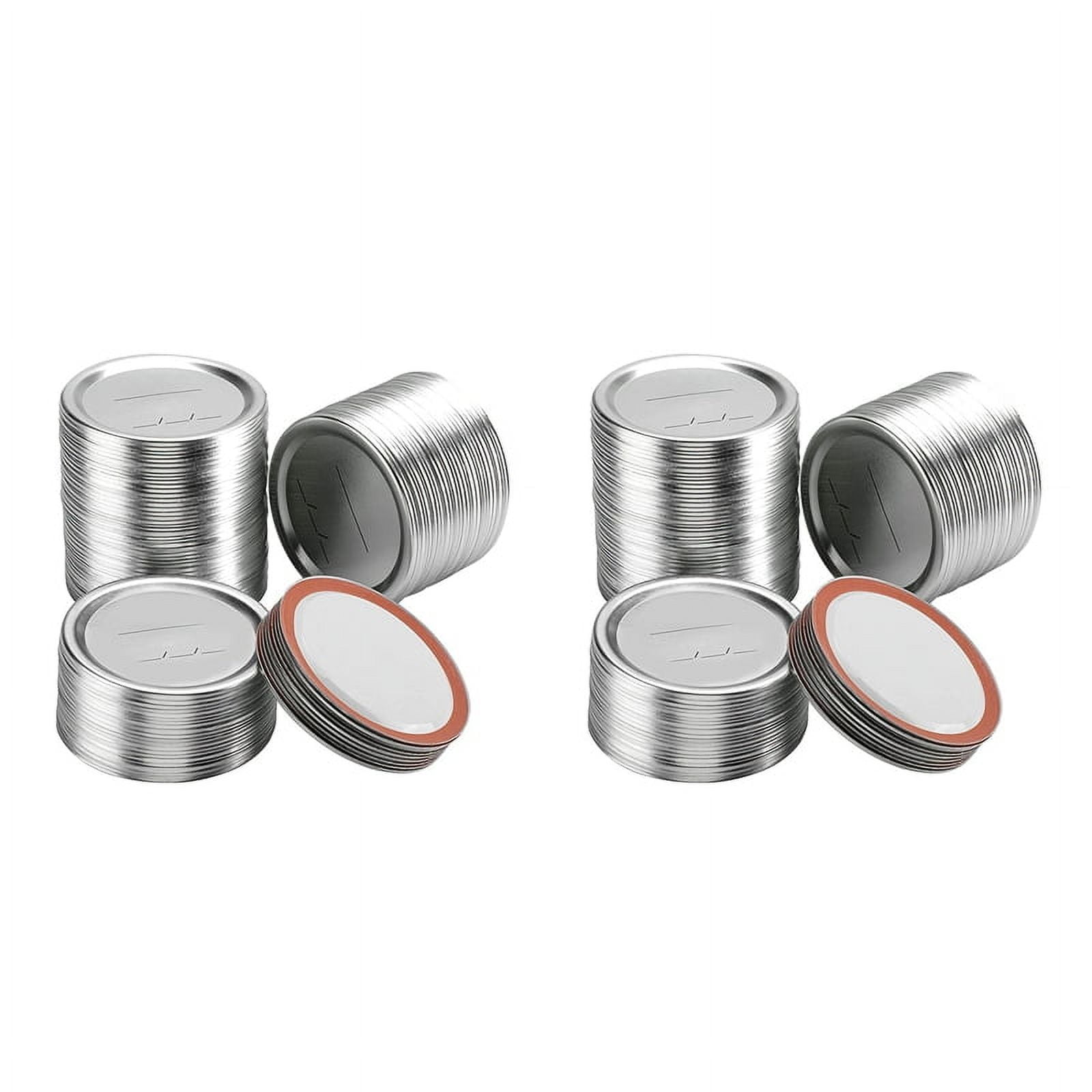 196 Count 70mm Regular Mouth Canning Lids for Ball and Kerr Canning ...