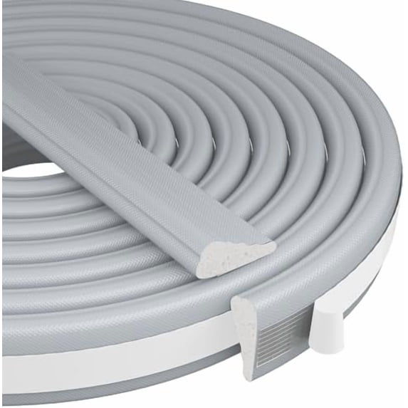 196” Wedge-Shape Foam Window Weather Stripping Door Seal Strip ...