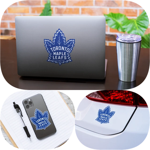 1960'S Toronto Maple Leafs Logo Sticker Phone Decal Water Bottle ...