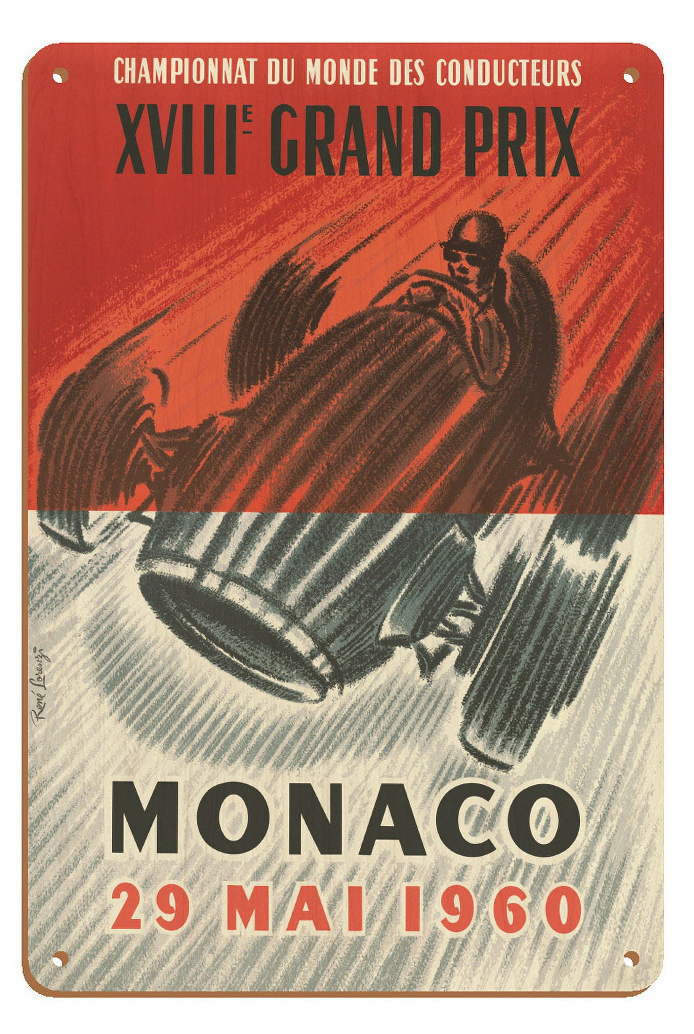 1960 XVIII Monaco Grand Prix - Formula 1 - Drivers World Championship ...
