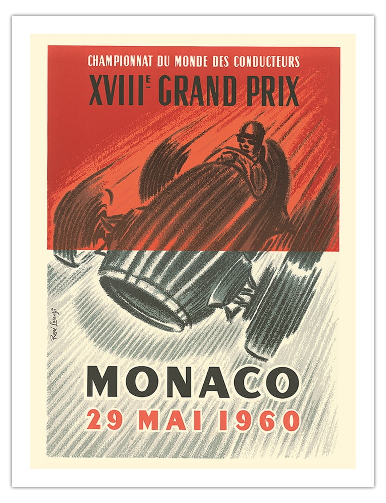 1960 XVIII Monaco Grand Prix - Formula 1 - Drivers World Championship ...