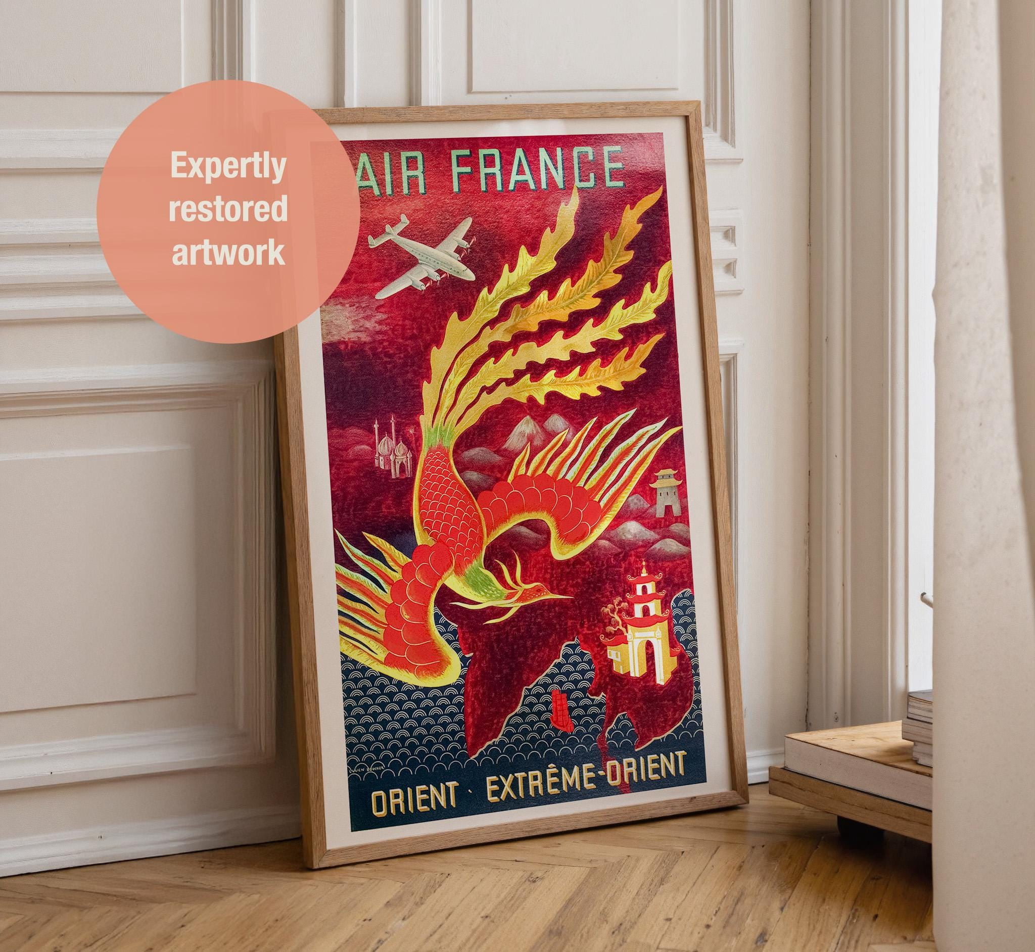 1960S Greece Fly Twa Jets Vintage Style Travel Poster Classic ...