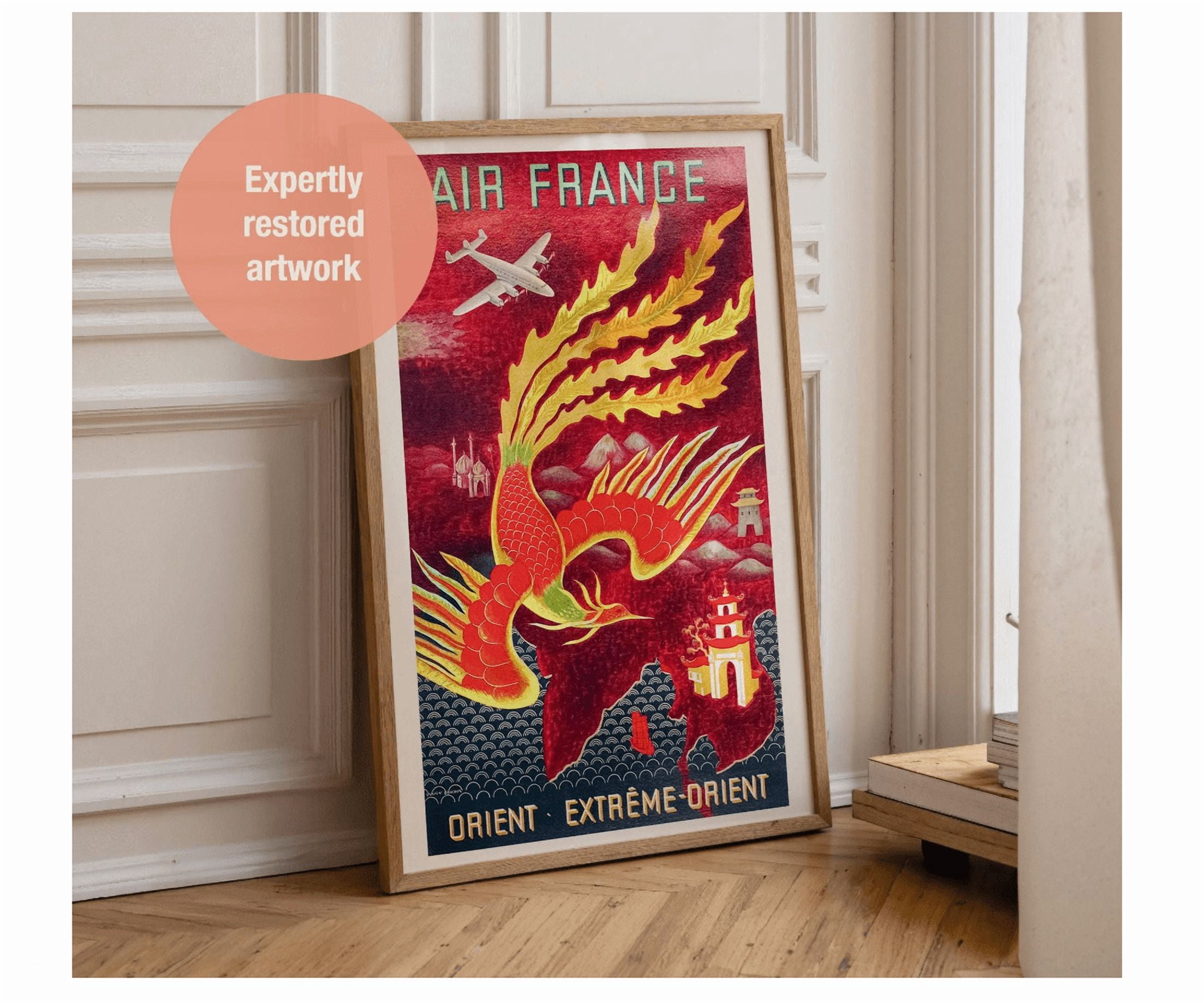 1960S Greece Fly Twa Jets Vintage Style Travel Poster Classic ...