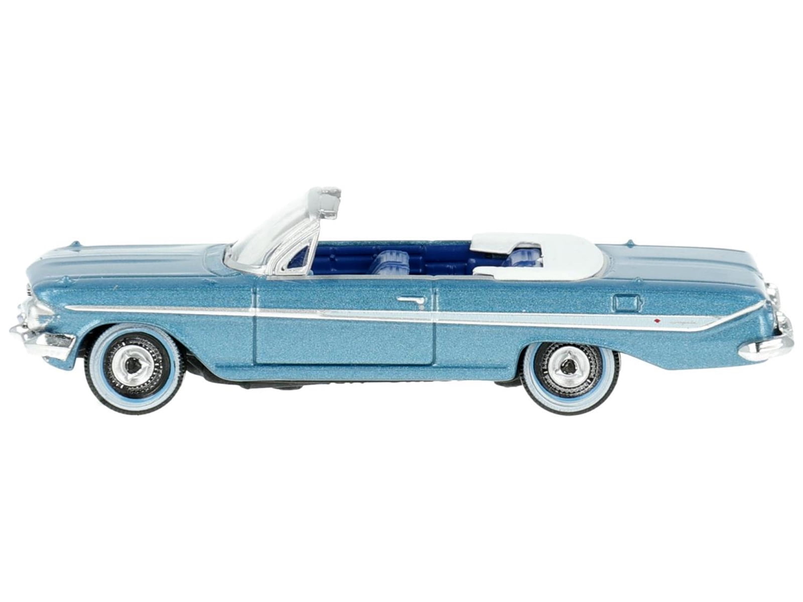 1961 Chevrolet Impala Convertible Jewel Blue Metallic and 1961 Chevrolet Impala Convertible Jewel Blue Metallic and