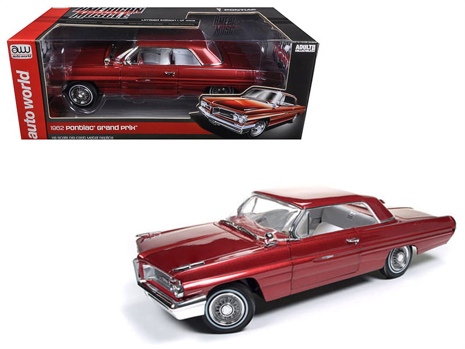 1962 Pontiac Grand Prix Belmar Red Limited Edition to 1002pcs 1/18 ...