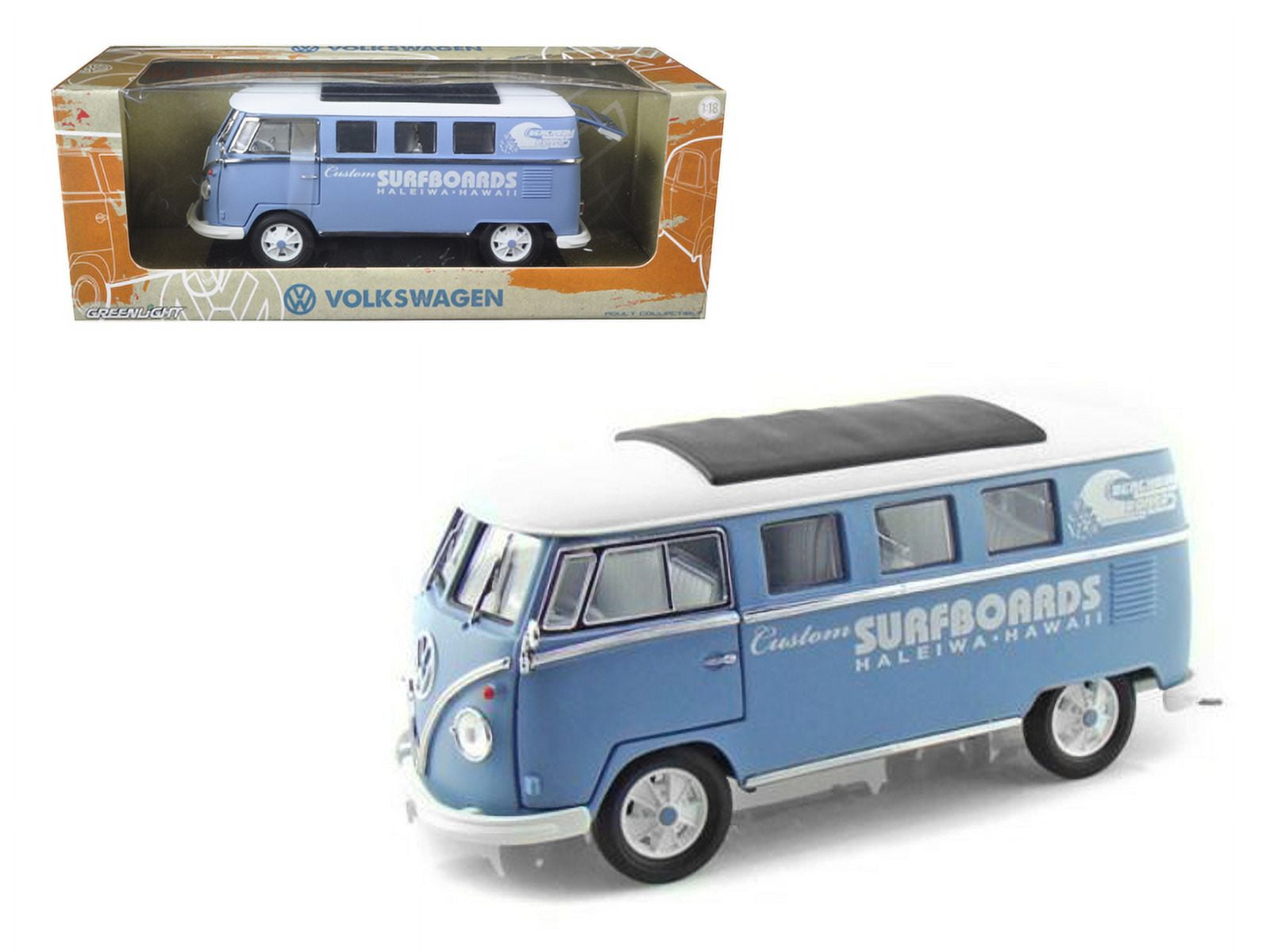 1962 Volkswagen Microbus Custom Surfboards Haleiwa - Walmart.com