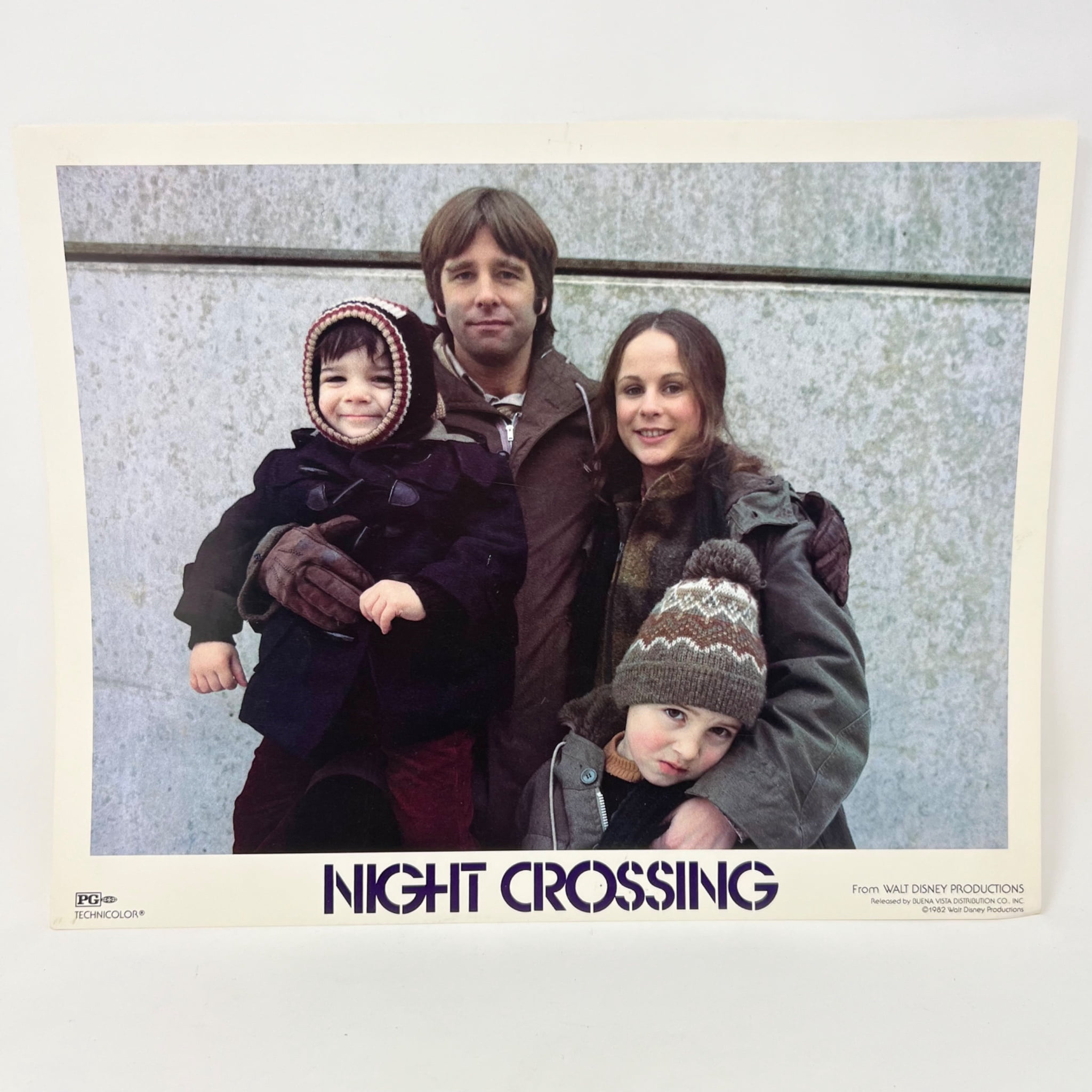 1962 Walt Disney Night Crossing A True Story Lobby Card Movie Poster (b ...