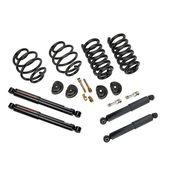 1963-1972 C10 3 Inch Front and 5 Inch Rear Drop Lowering Kit with ...