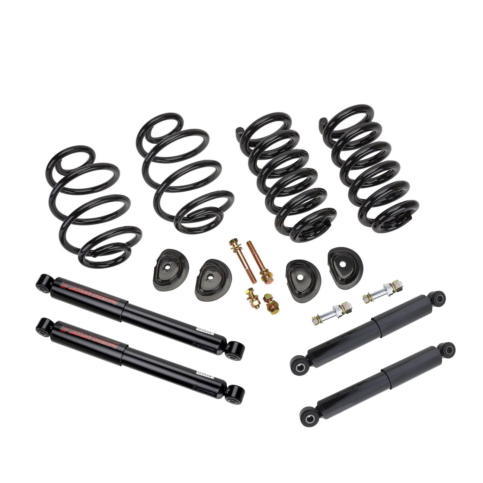1963-72 Chevy C10 Lowering Kit 2/4 Inch Drop with Shocks, Improved ...