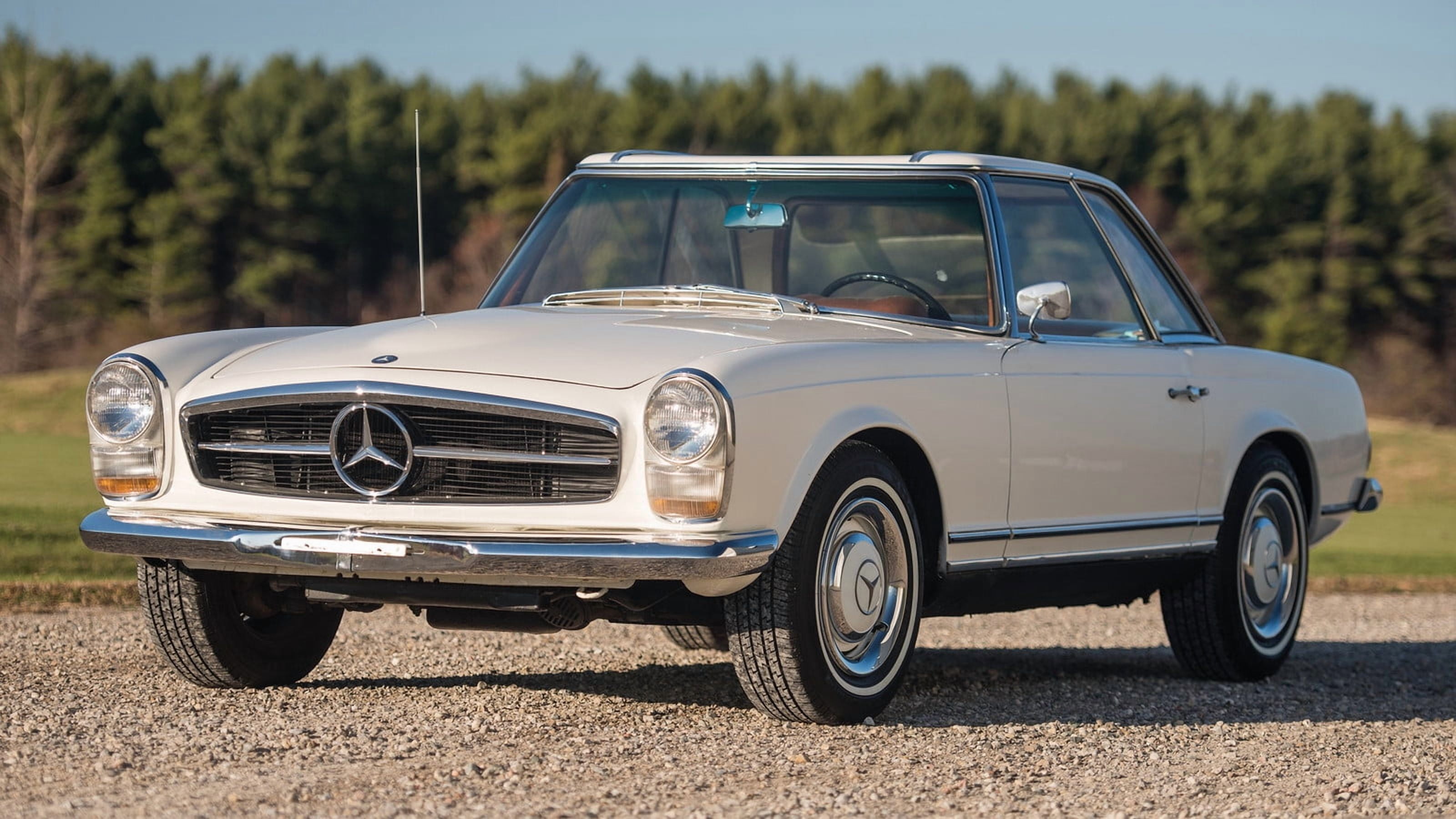 1963 Mercedes Benz 230 SL US Car - 24x36 Inch Laminated Poster ...