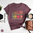 1963 Shirt, 1963 Shirt, 61st Birthday Shirt, 61st Birthday Gift, 61st ...
