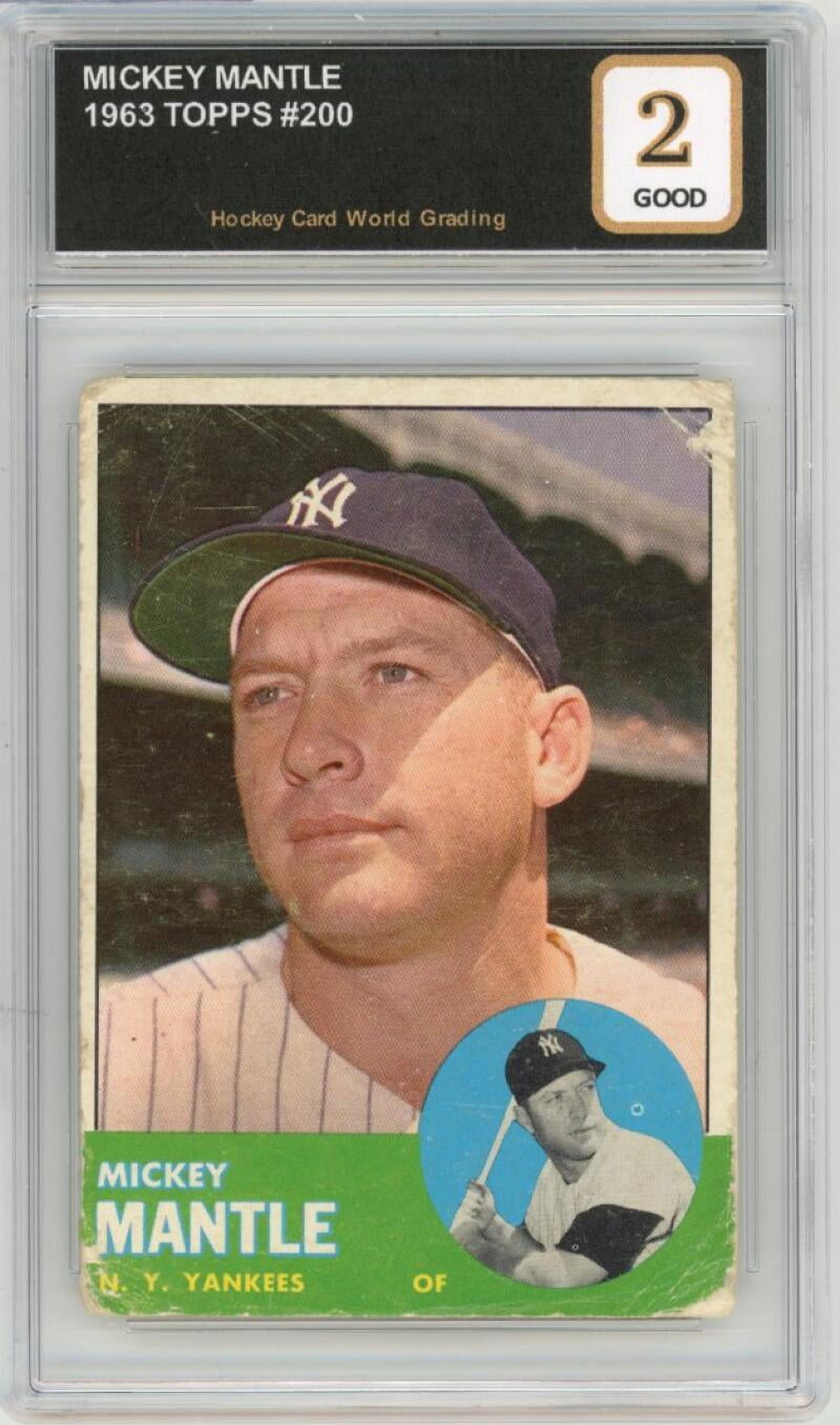 1962 Topps Mickey Mantle