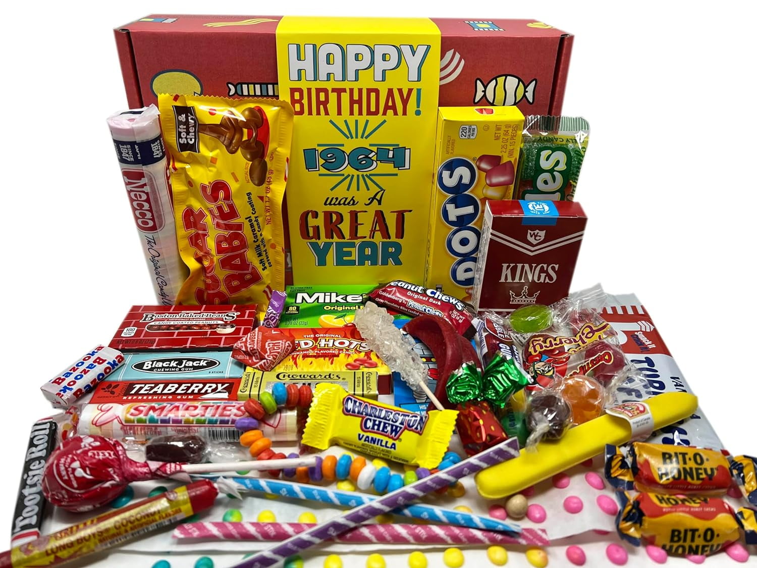 1964 60th Birthday Gift Box Nostalgic Candy Assortment from Childhood ...