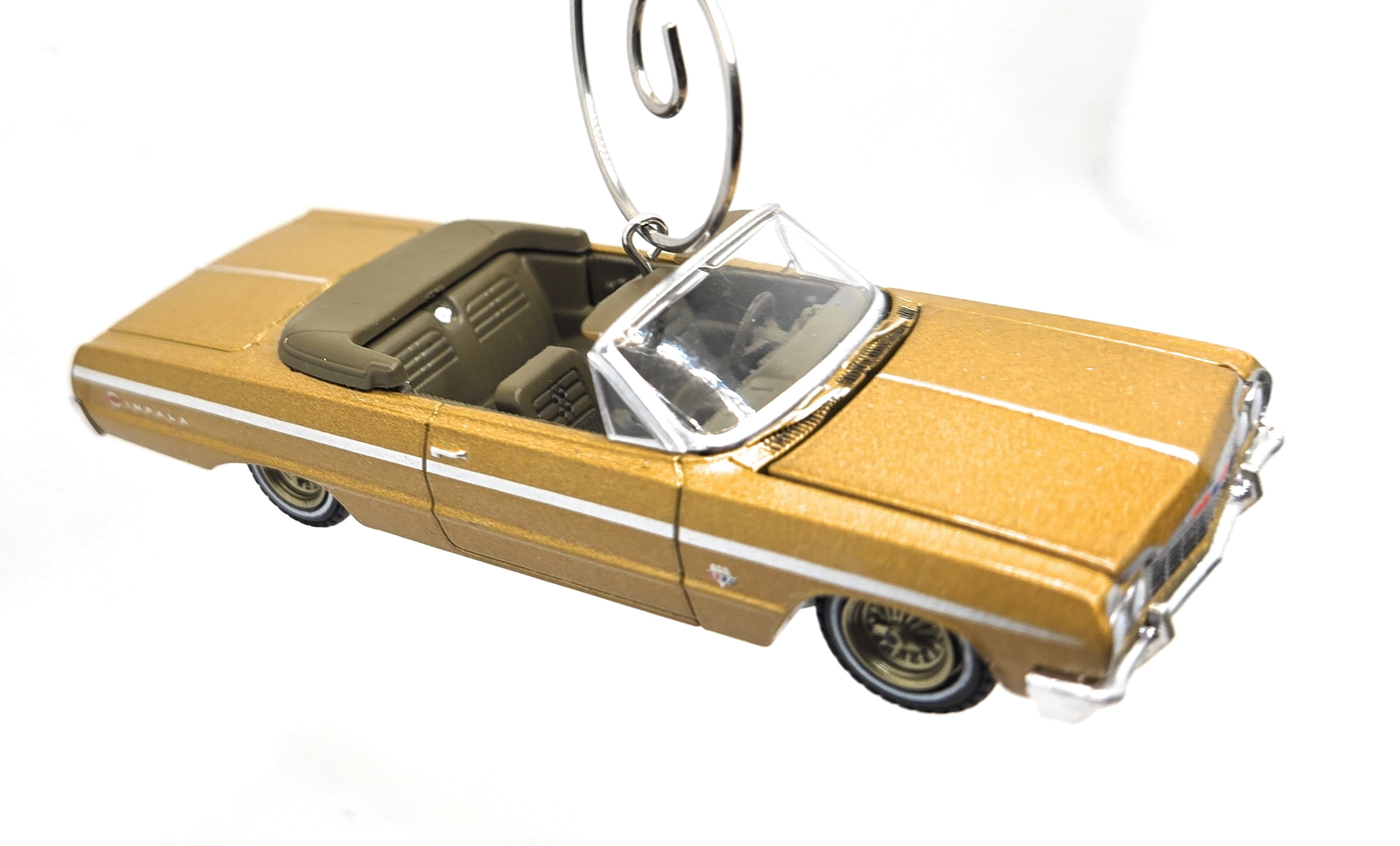 1964 Chevy Impala Lowrider Gold Christmas Ornament - Walmart.com