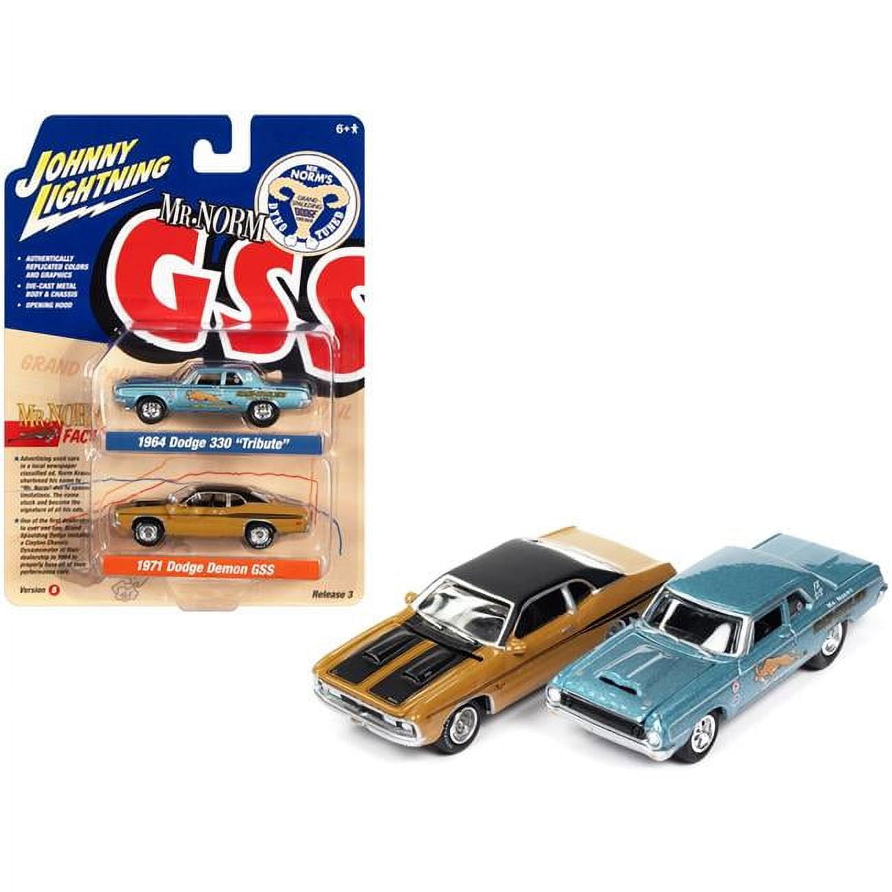 1964 Dodge 330 Mr. Norm Grand Spaulding Dodge 1 by 64 Scale Diecast ...