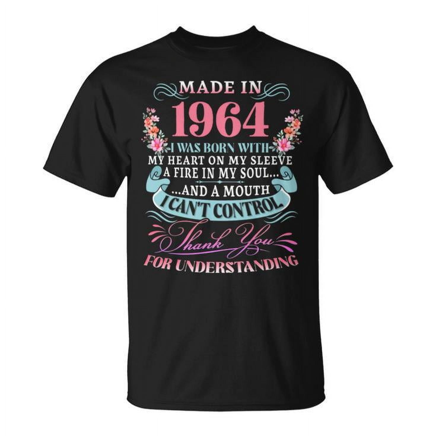 1964 Thank You For Understanding T-Shirt Vintage Retro Classic 1960s ...