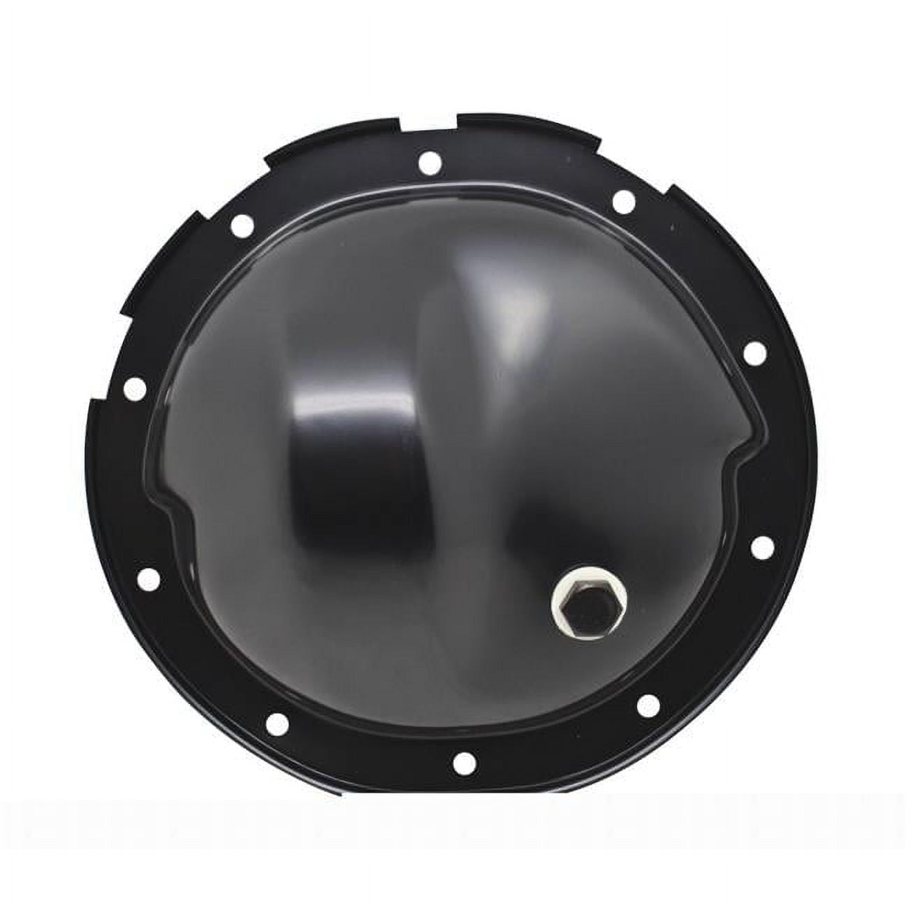 1964-Up Chevy, Gm Black Steel Rear Differential Cover - 10 Bolt with 8. ...