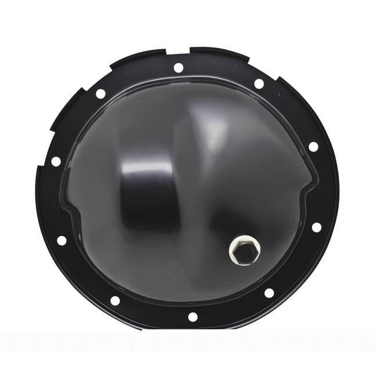 1964-Up Chevy, Gm Black Steel Rear Differential Cover - 10 Bolt with 8. ...