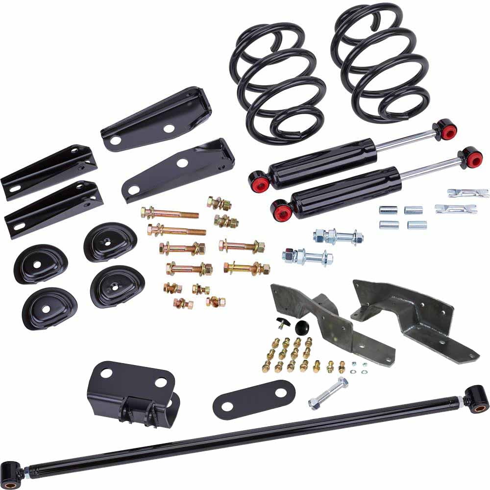 1965-72 C10 Rear lowering Kit 5" & Frame C-Notch kit - Walmart.com