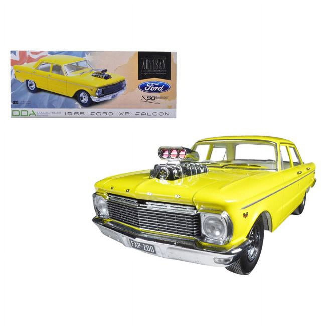 1965 Ford XP Falcon Yellow 50th Anniversary Limited Edition with Engine ...