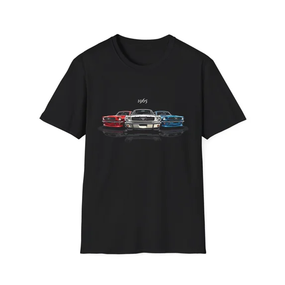 1965 Mustang Shirt | RWB Classic Pony Car Tee | First Gen Design ...