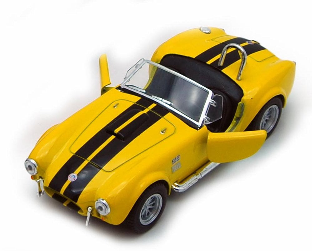 1965 Shelby Cobra 427 S/C Convertible, Yellow - Kinsmart 5322/4D - 1/32 ...