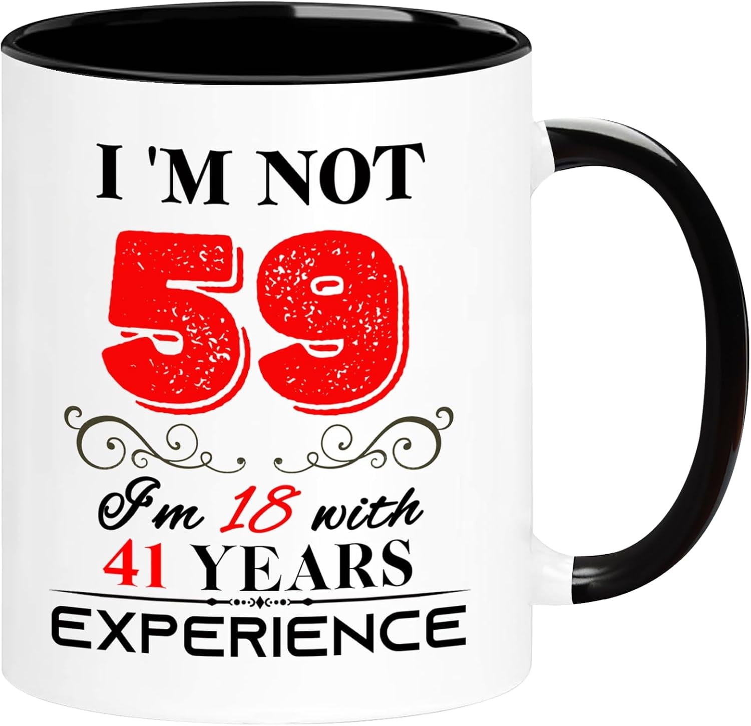 1966 59th Birthday Mug for Women Men, Turning 59 Year Old Birthday ...
