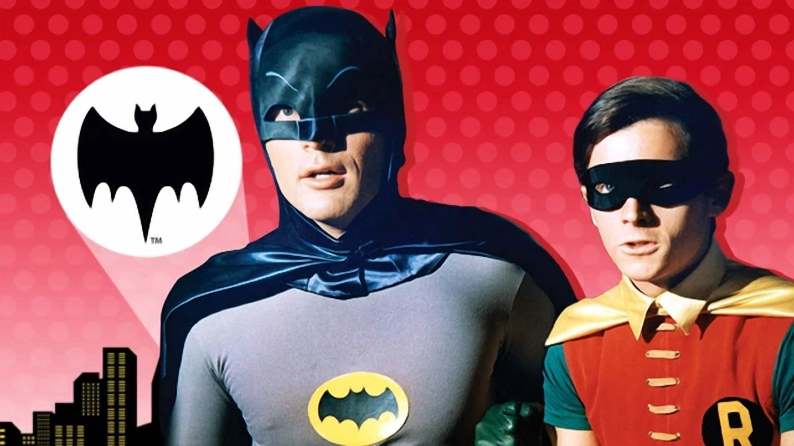 1966 Batman Poster Adam West Bruce Wayne Joker Batmobile Gotham City ...