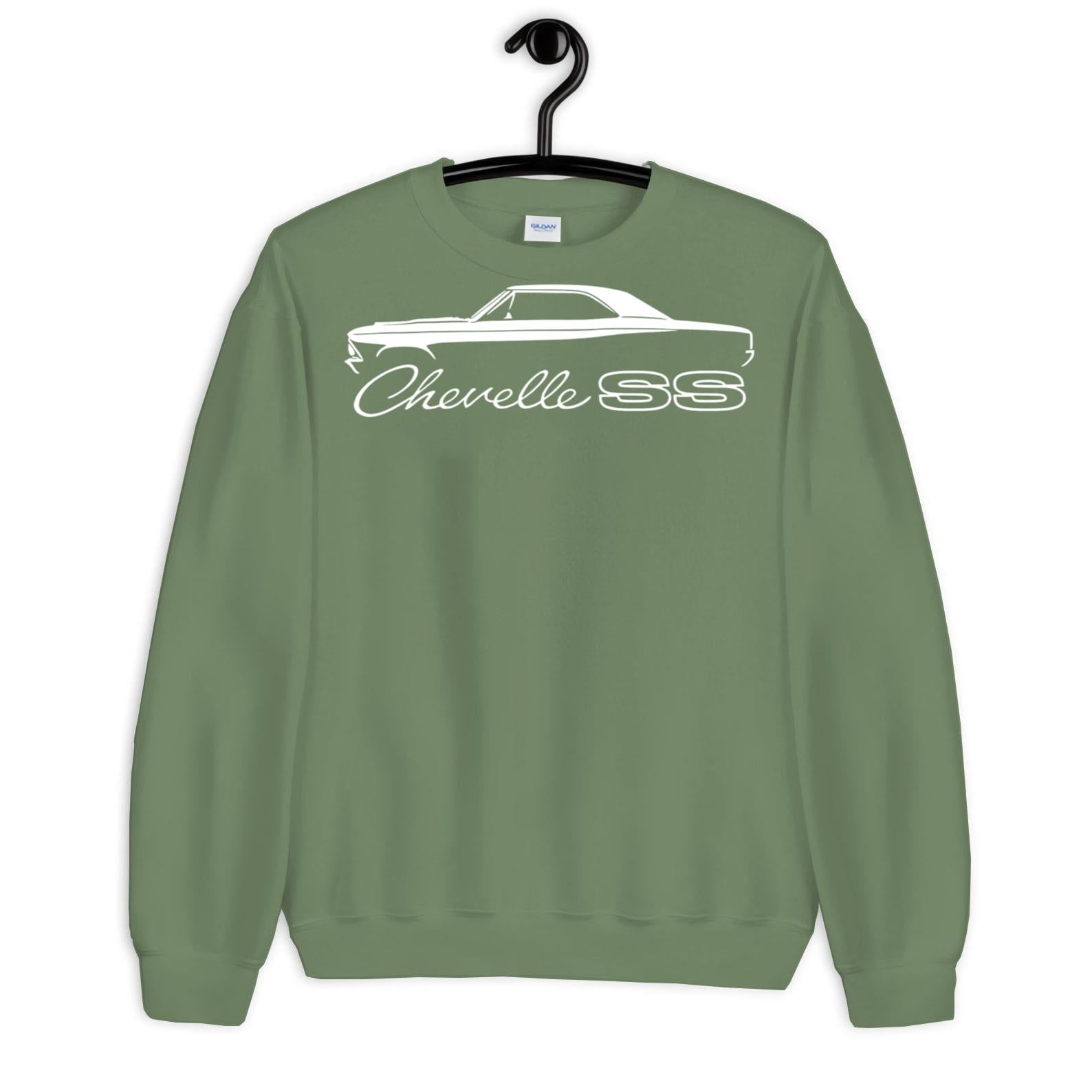 1966 Chevelle SS Hardtop Classic Outline Design Tshirt NEW-TH55751 ...