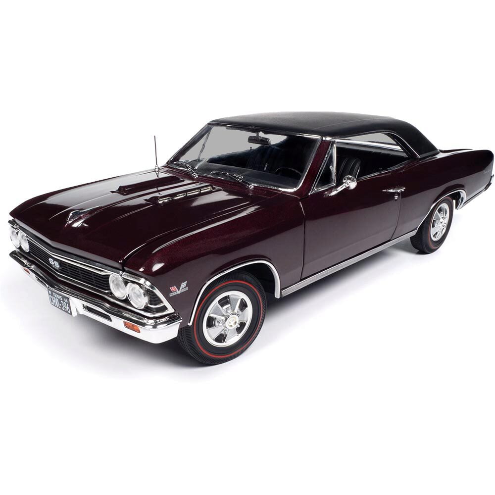 American Muscle 1966 Chevrolet Chevelle, Diecast Black - Walmart.com