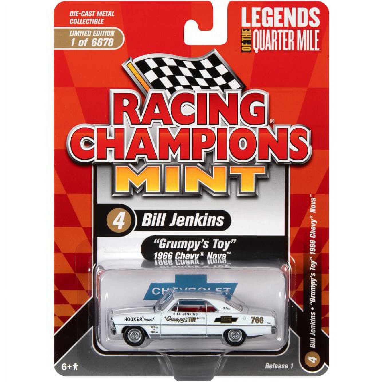 1966 Chevy Nova "Grumpy's Toy", Bill Grumpy - RC2 RCSP019-24 - 1/64 ...