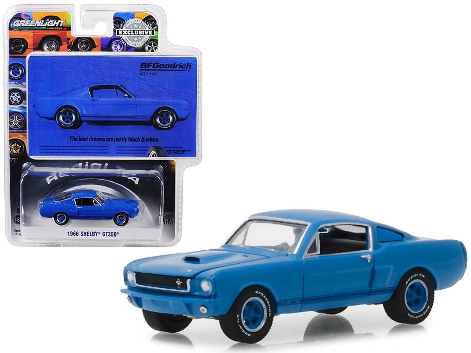 Greenlight 29975 1966 Ford Mustang Shelby GT350 Blue The Best Dreams ...