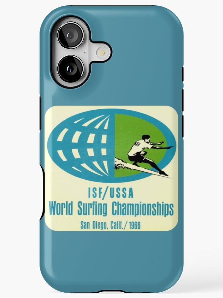 1966 World Surfing Championships Retro Artwork Protective and ...