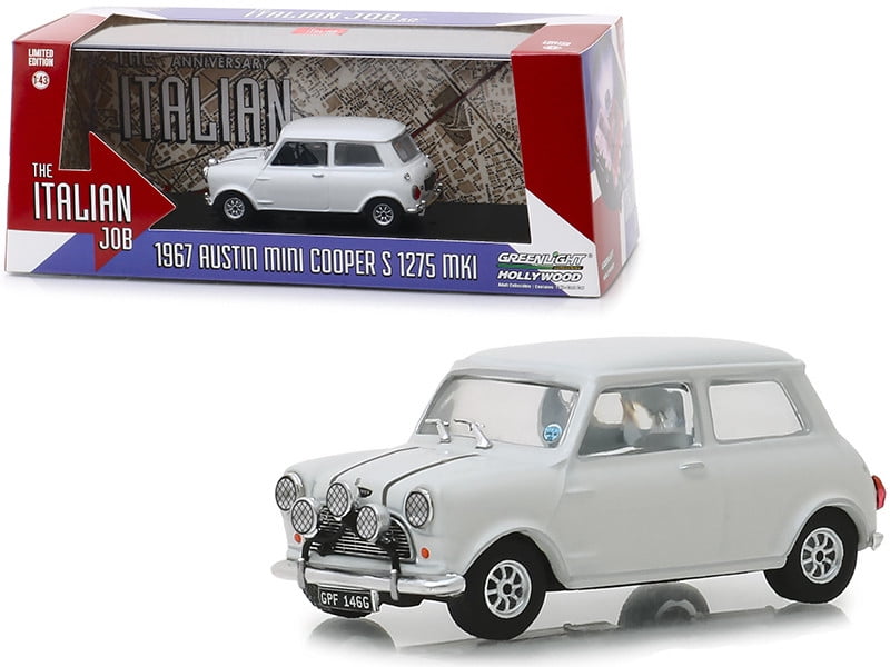 1967 Austin Mini Cooper S 1275 MkI White The Italian Job (1969) Movie 1 ...