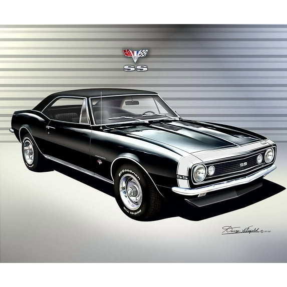 1967 Chevrolet Camaro SS | Fine Art Prints By Danny Whitfield (Size 20 ...