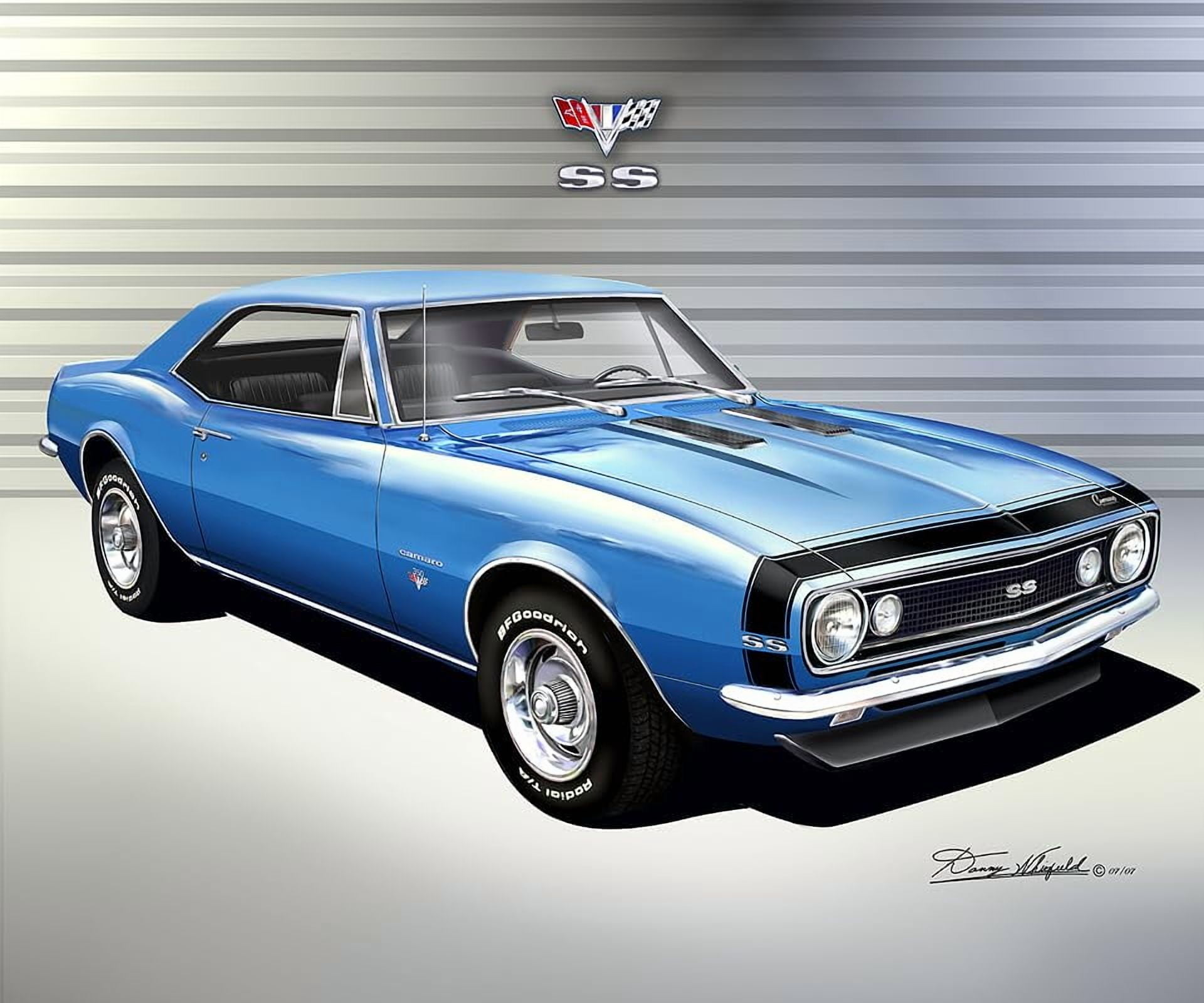 1967 Chevrolet Camaro SS | Fine Art Prints By Danny Whitfield (Size 24 ...