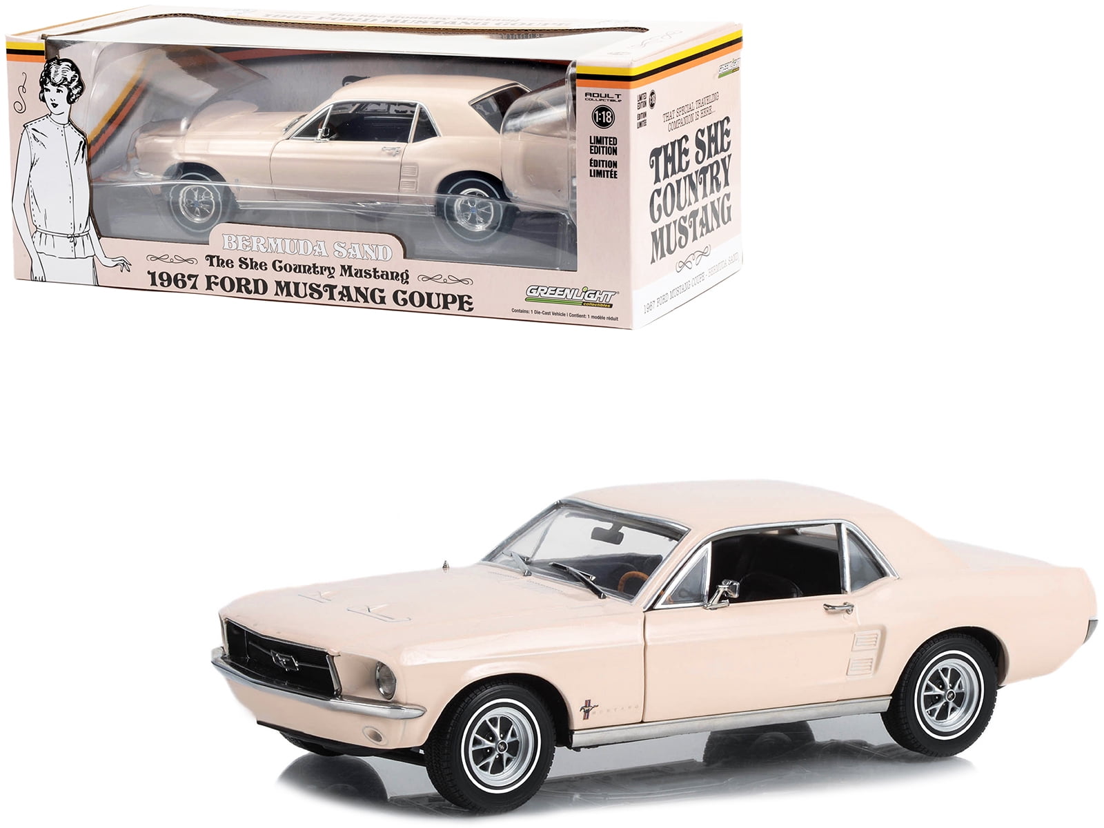 1967 Ford Mustang Coupe Bermuda Sand "She Country Special - Bill Goodro ...