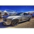 1967 Ford Mustang Custom Fastback - CANVAS OR PRINT WALL ART - Walmart.com