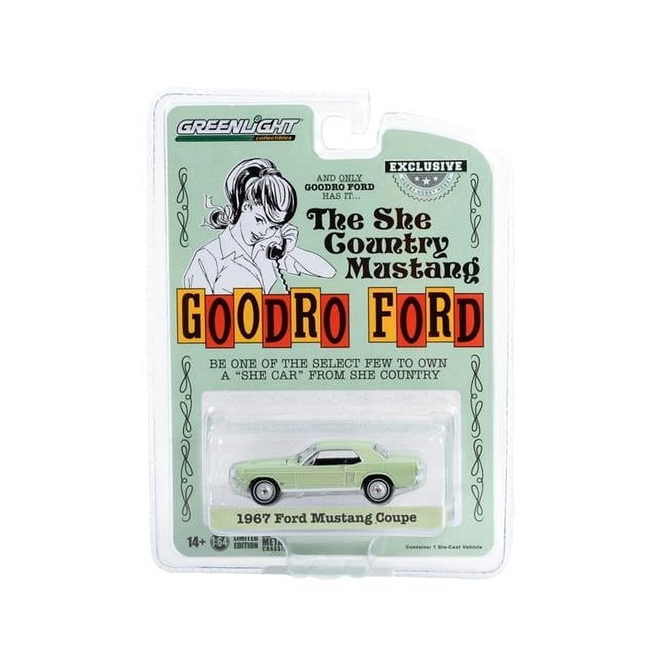 1967 Ford Mustang Limelite Green She Country Special Bill Goodro Ford ...