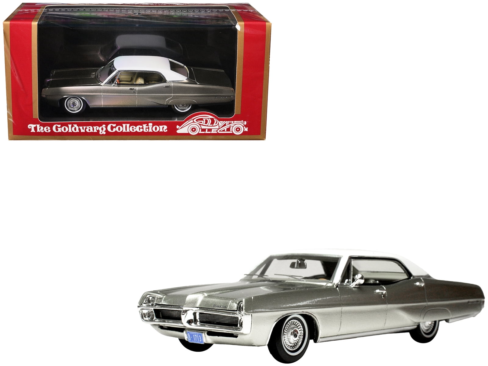 1967 Pontiac Bonneville Champagne Gold Metallic with White Top Limited ...