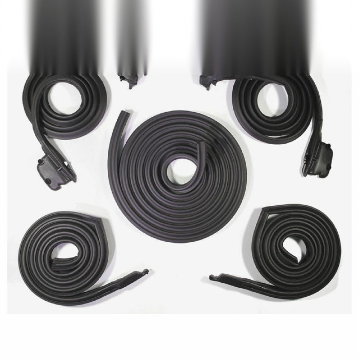 1967 for Camaro for Firebird Weatherstrip Seal Kit: Door, Roofrail & Trunk Seals - Walmart.com