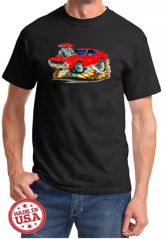 1968 1969 AMC AMX Full Color Cartoon Tshirt NEW FREE SHIPPING - Walmart.com