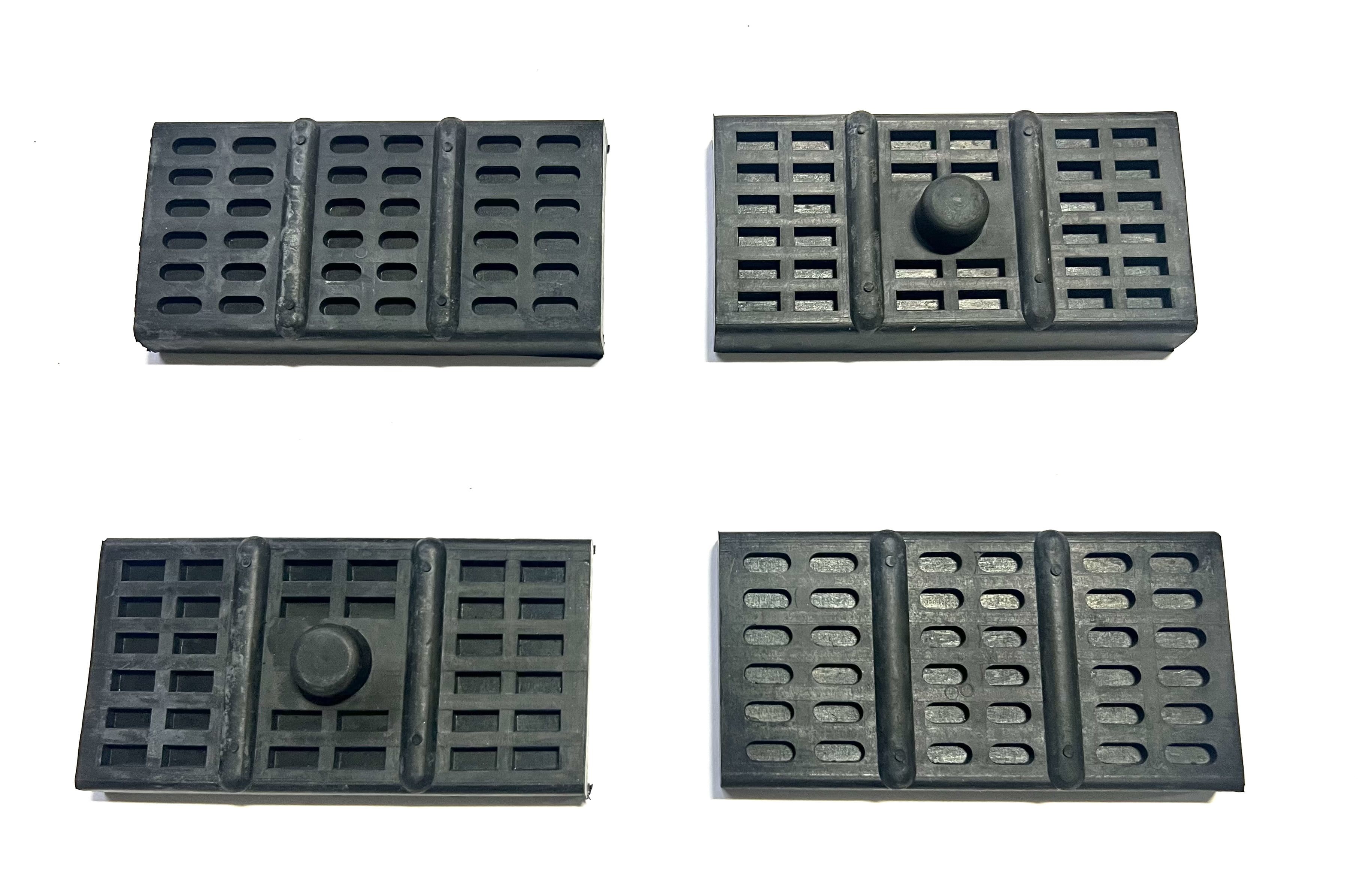 1968-1981 Rear Multi Leaf Spring Insulator Pads, Set of 4 - Walmart.com