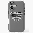 1968 Chevelle Vintage Muscle Car Illustration Artwork with iPhone 17 16 ...
