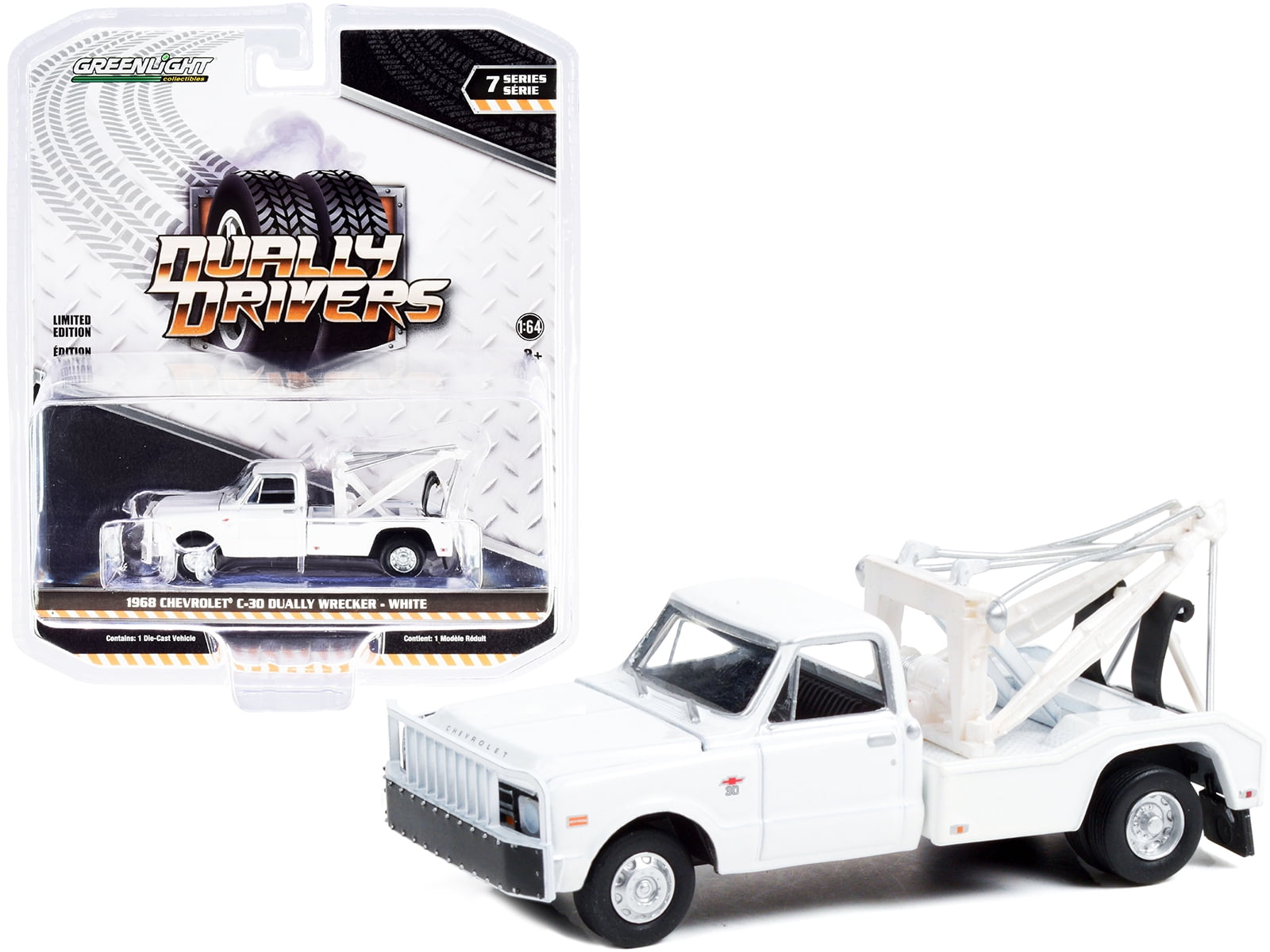 1968 Chevrolet C-30 Dually Wrecker Tow Truck White "Dually Drivers ...