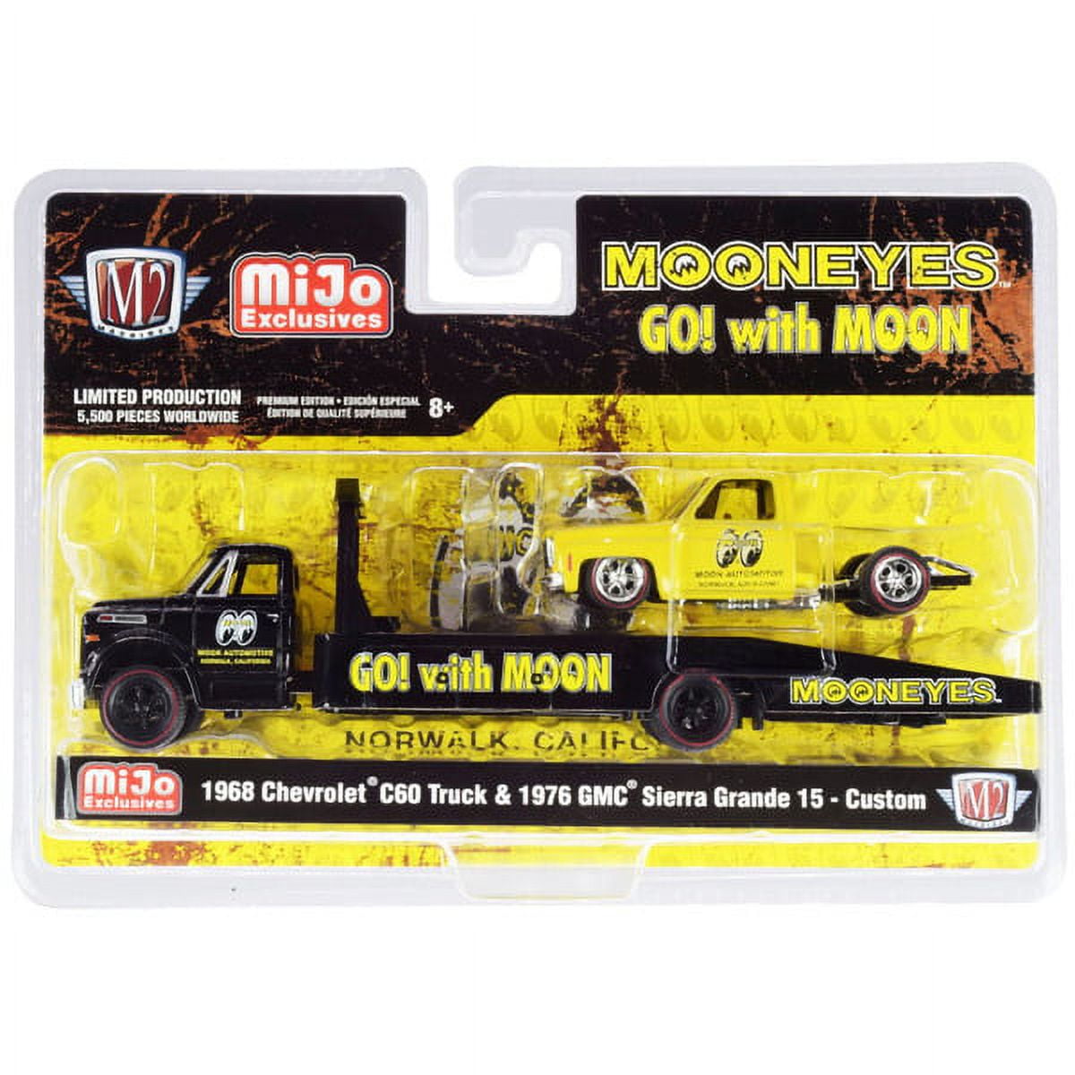 M2 39200-MJS02 1957 Mack Model N Flatbed Truck & 1970 Datsun 510 No.65 ...