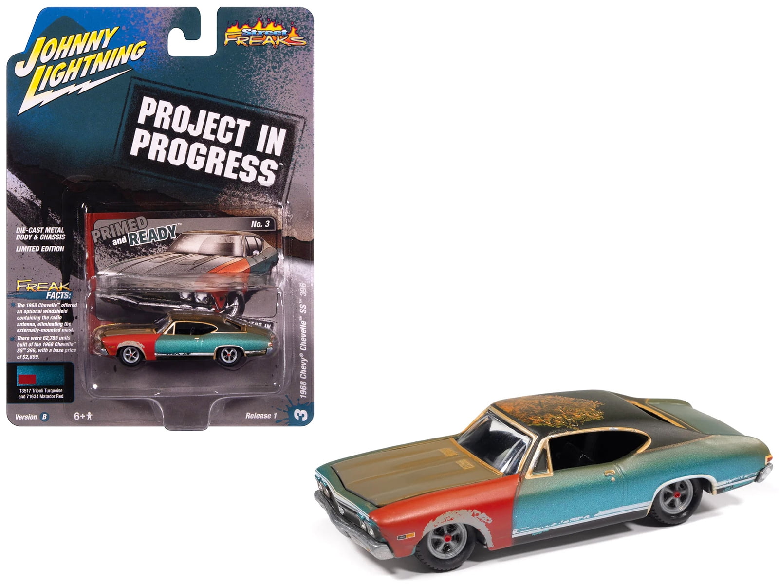 1968 Chevrolet Chevelle SS 396 Tripoli Turquoise (Weathered) "Project ...