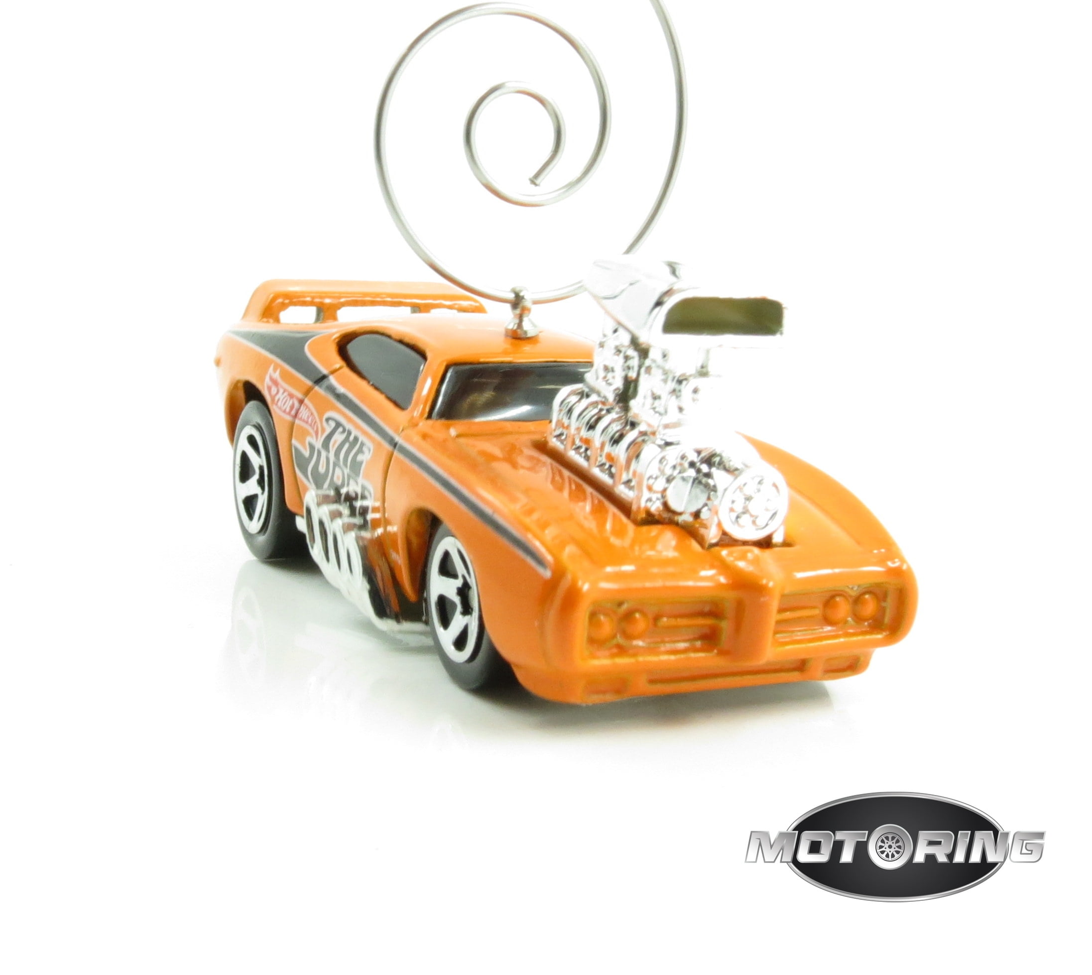 1969 '69 Pontiac GTO The Judge Orange Car Rare Christmas Tree Ornament ...